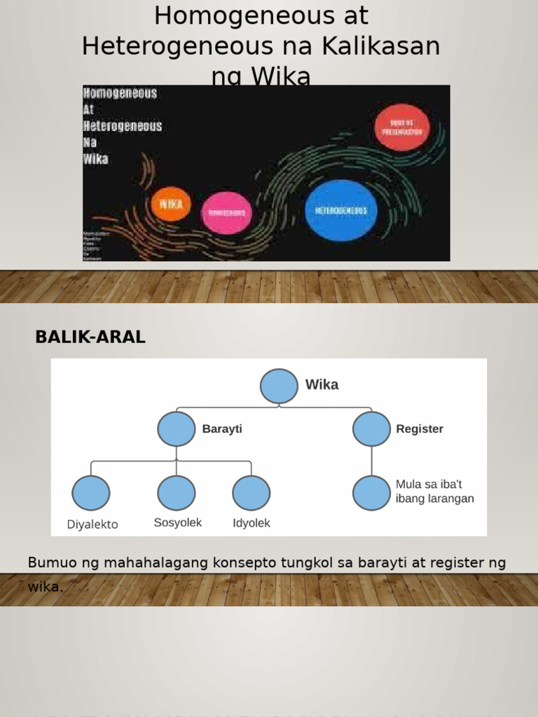 Homogeneous at Heterogenous | PDF