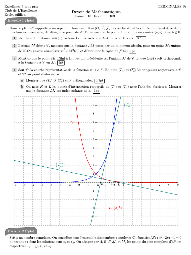 Devoir Seye Avec Complexe | PDF