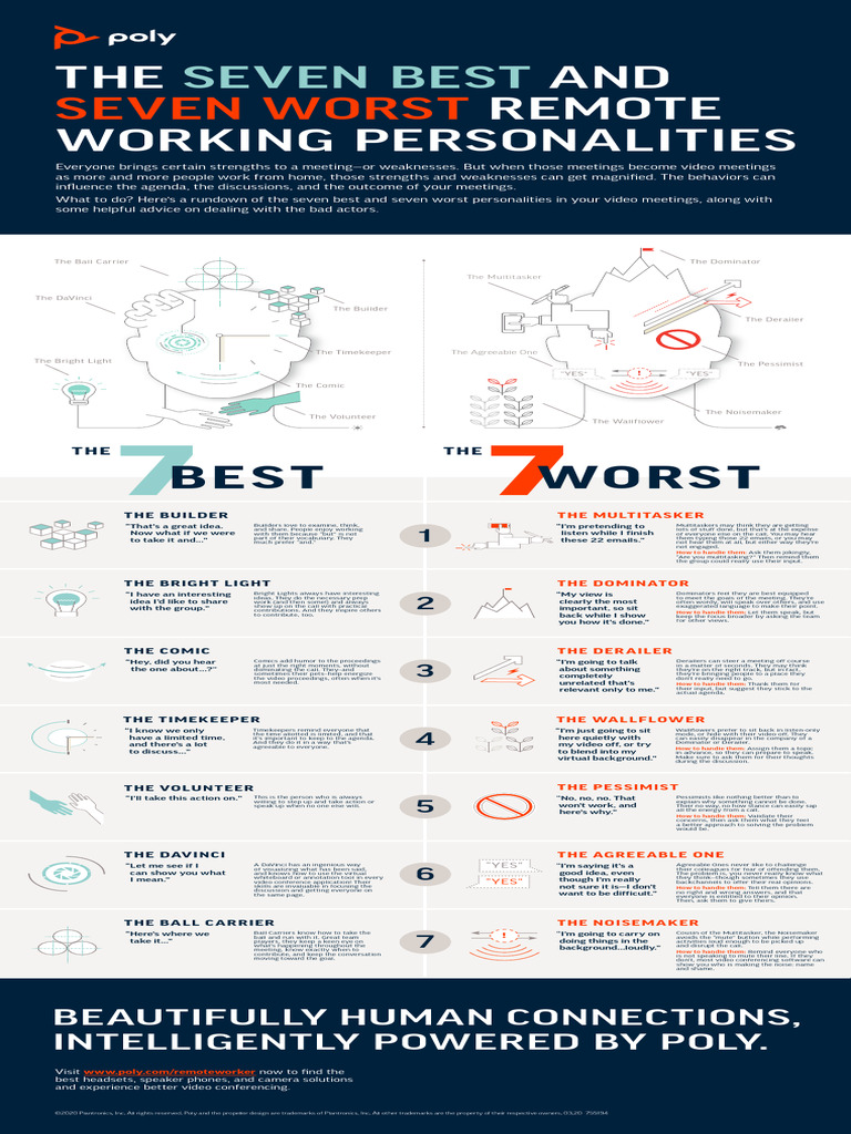 Smarter Meeting 7 Best and Worst Meeting Personalities-En | PDF