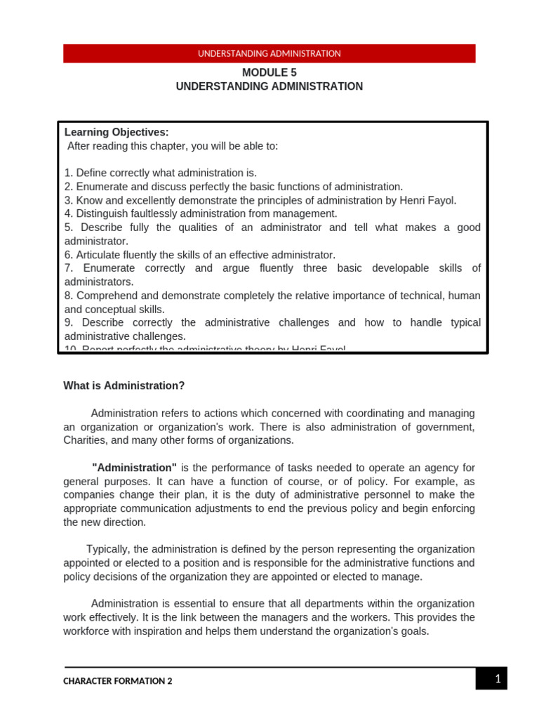 Module 5 | PDF