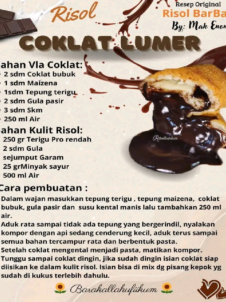 Risol Coklat Lumer | PDF