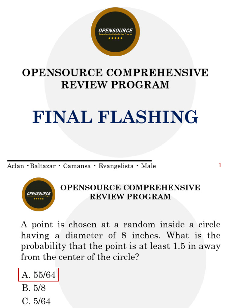 Opensource Comprehensive Review Final Flashing | PDF