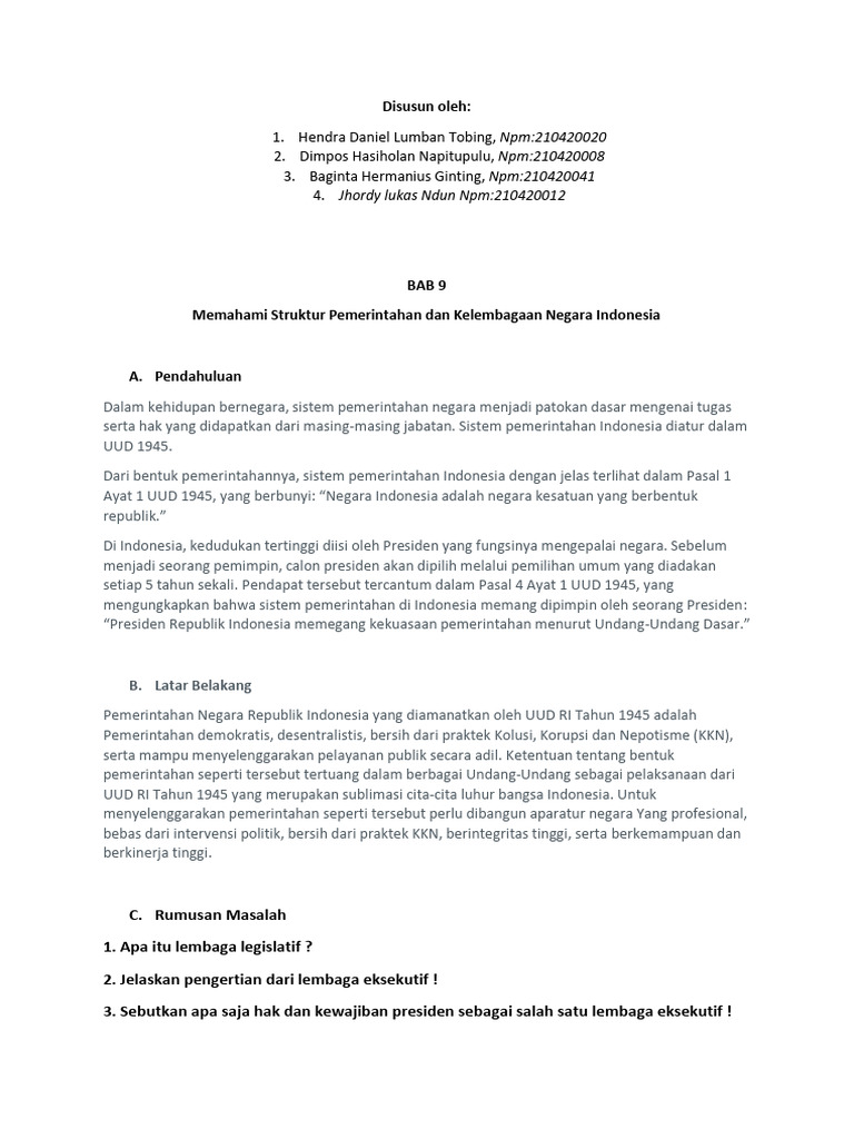 Kelompok 9 Pancasilaa | PDF