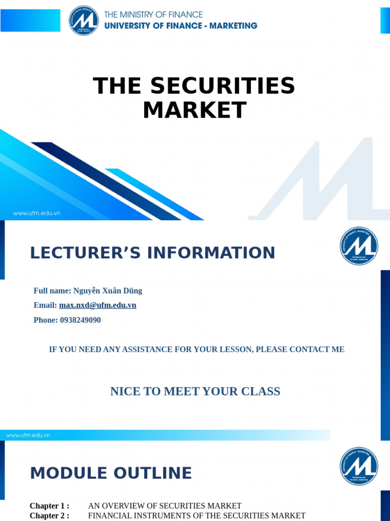 TTCK Chap1 Eng | PDF