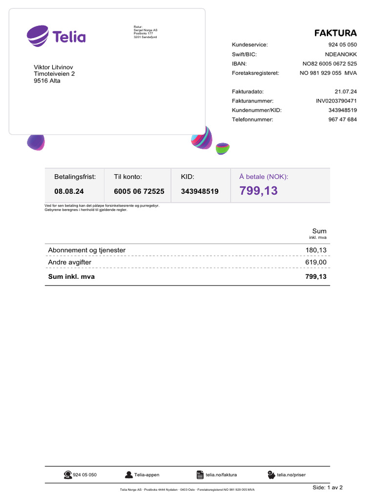 Faktura INV0203790471 | PDF