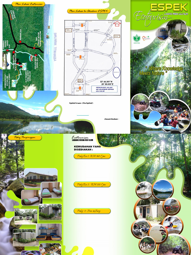 Pamplet Ecotourism | PDF
