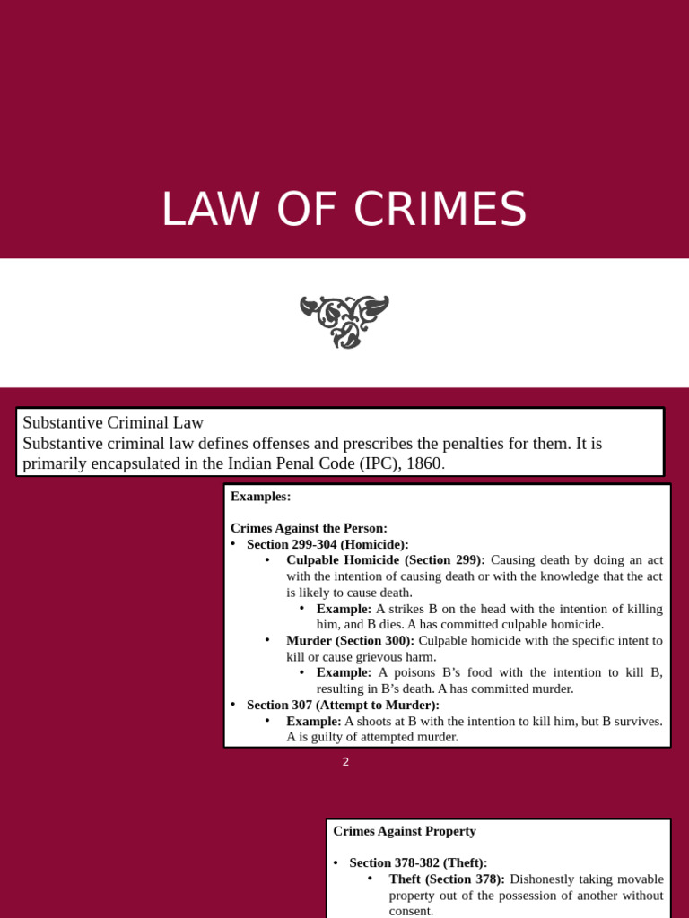 Crimes | PDF