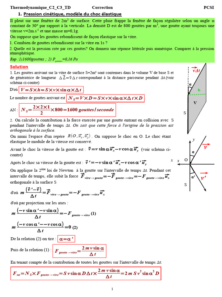 THERMO C2 C3 TD Correction | PDF