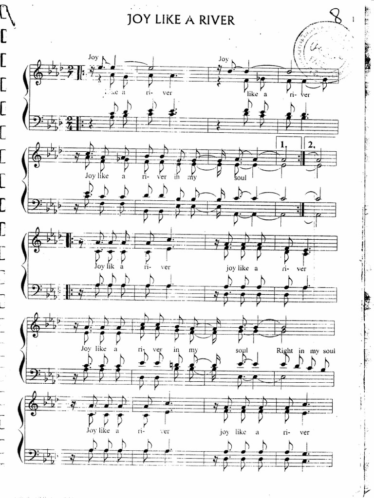 Joy Like A River | PDF