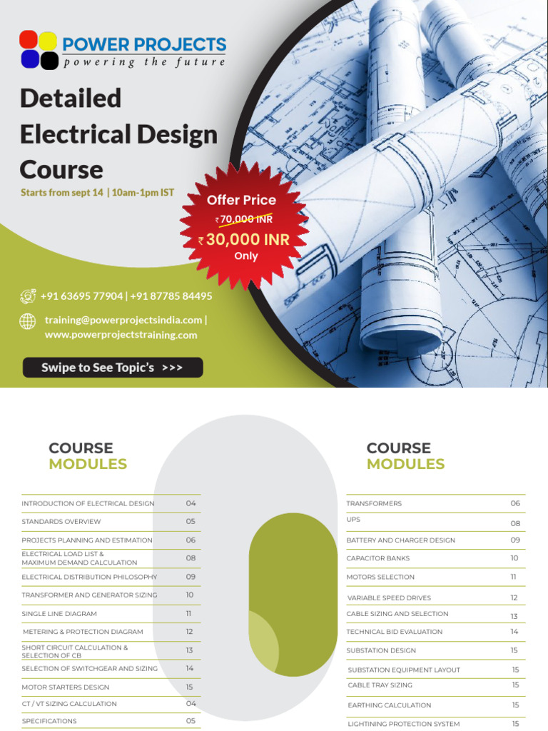 Detailed Electrical Design | PDF
