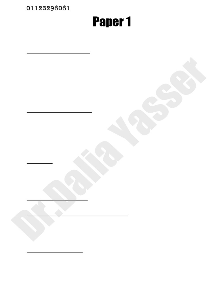 Measurements Paper 1 Classified Year 9 Core Physics 0625 | PDF
