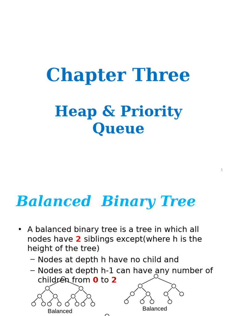 Chapter 3 Heap | PDF