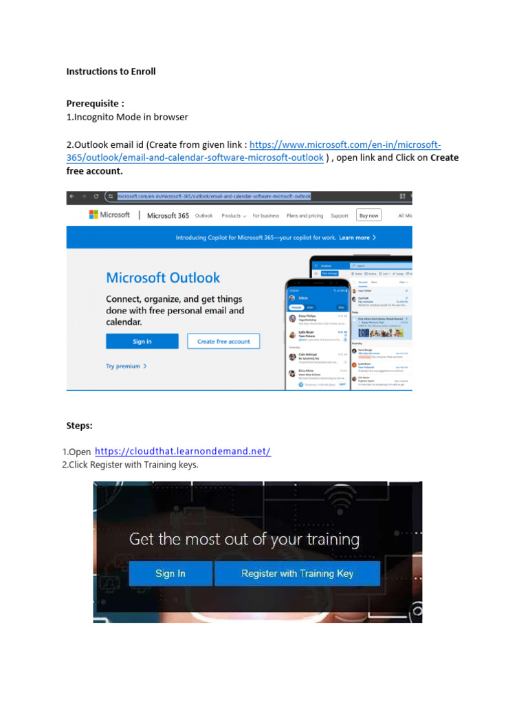 Azure Pass Code RedemptionGuide (AZ400) | PDF