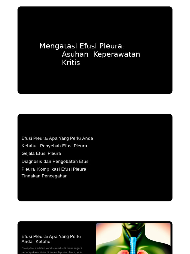 Efusi Pleura | PDF