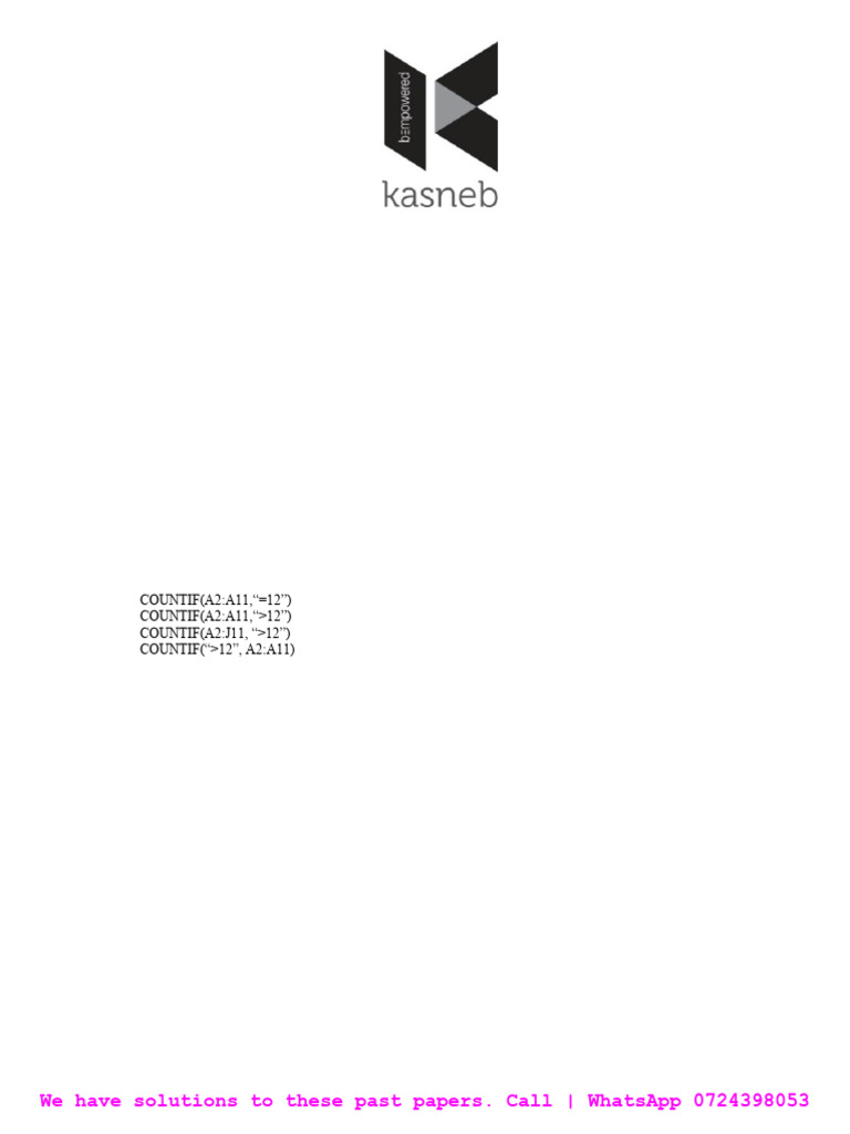 BDA 2022 - Apr 2024 Past Papers | PDF