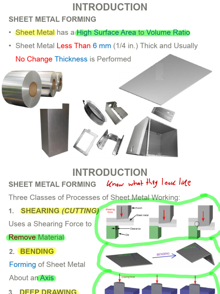 5. Sheet Metal Forming q | PDF