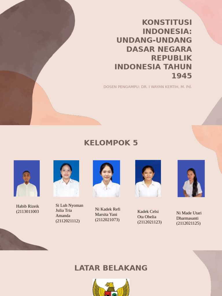 Pancasila Kelompok 5 | PDF