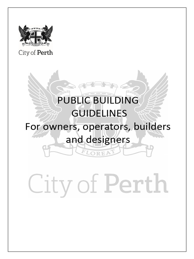 Public Building Guidelines For Owners Operators Builders and Designers ...