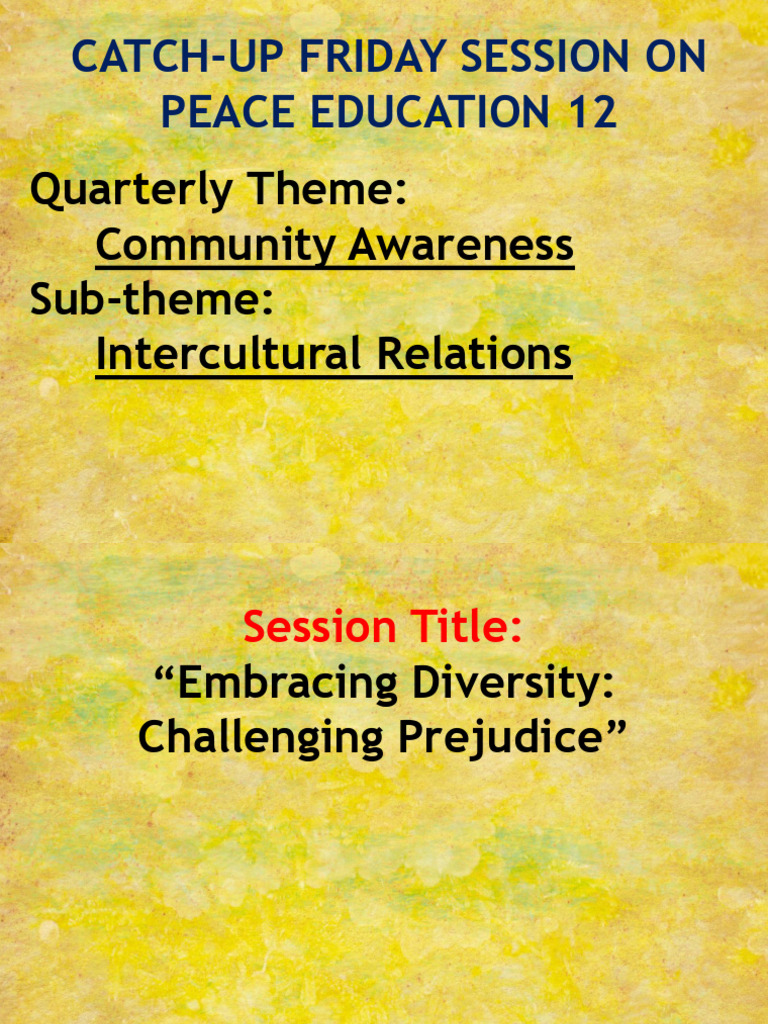 Peace-Community-Awareness_Ana | PDF