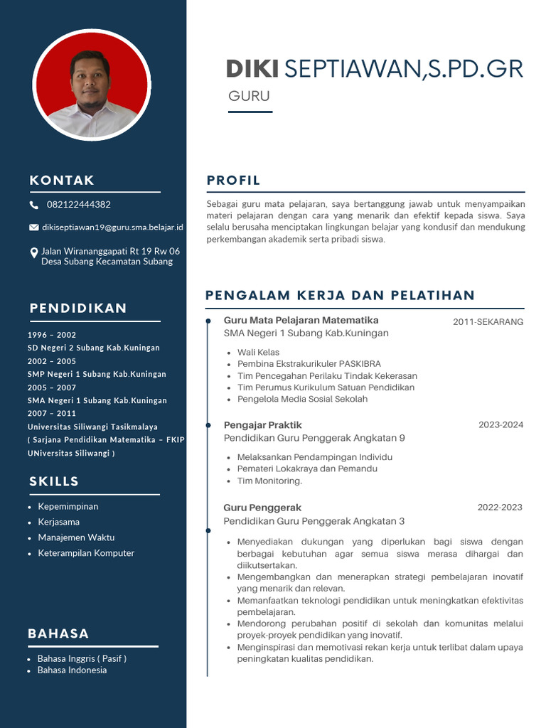 CV Diki | PDF