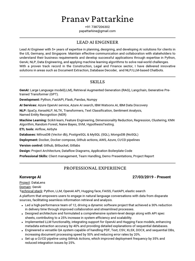 Pranav Resume (3) | PDF