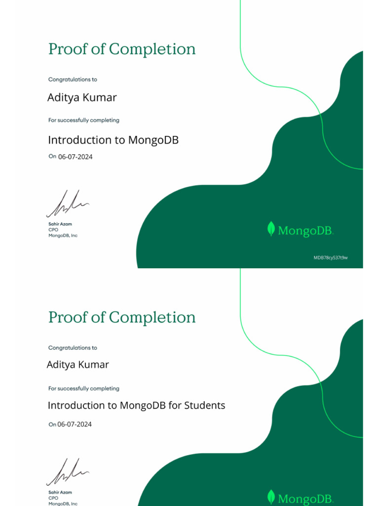 Mongodb 20240608 | PDF