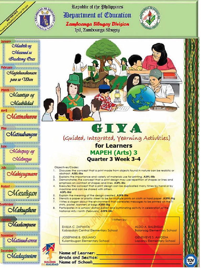 Q3 Arts3-Week3-4 Final | PDF