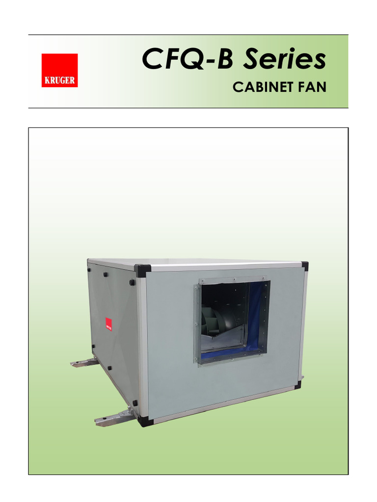 CFQ-B Series - Cabinet Fan - Product Catalogue | PDF