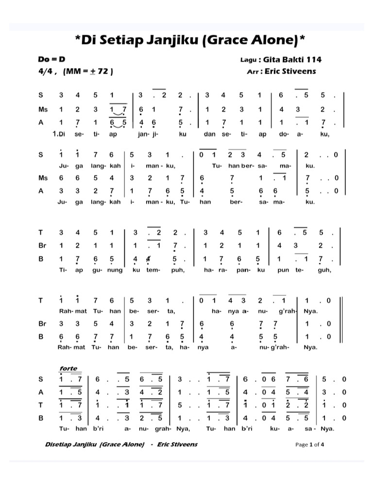 Di Setiap Janjiku | PDF