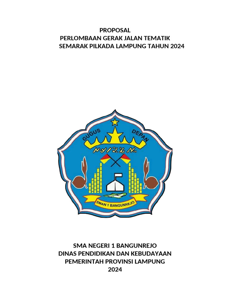 PROPOSAL PENGAJUAN PBB TEMATIK | PDF