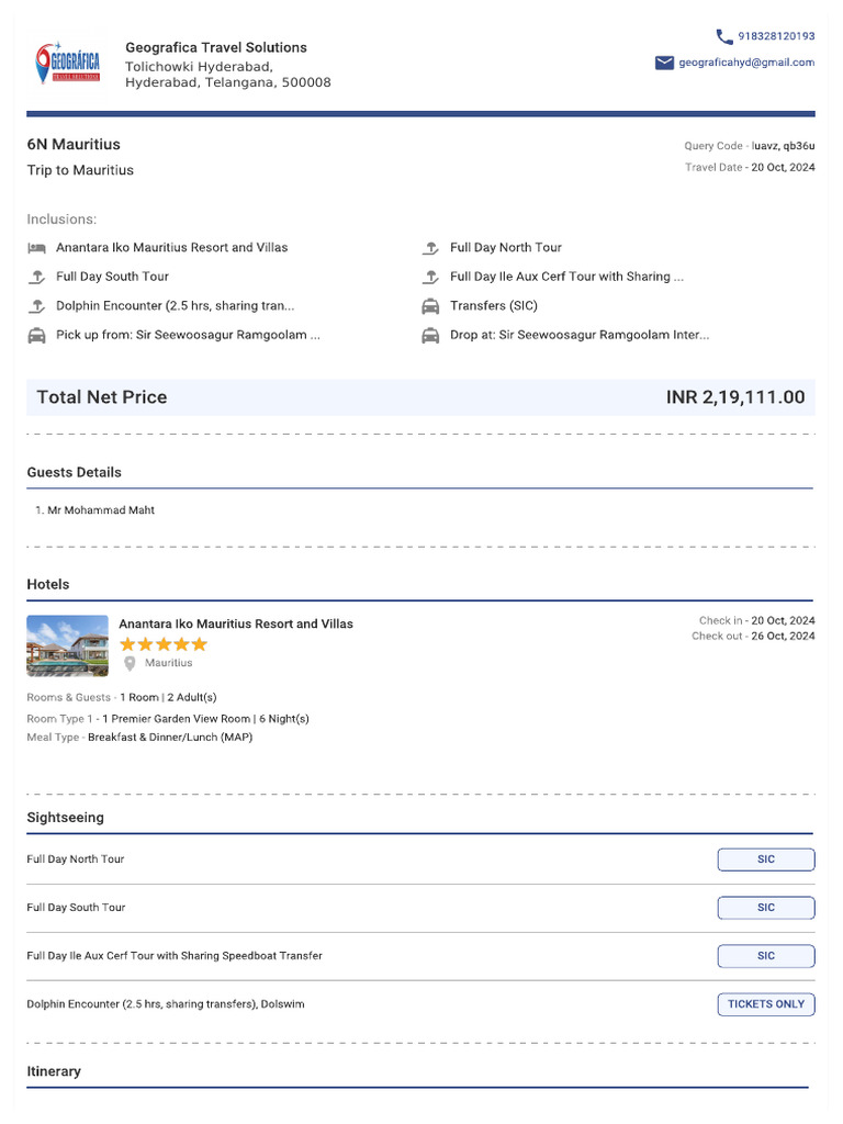 Mauritius - PDF 2504740 | PDF