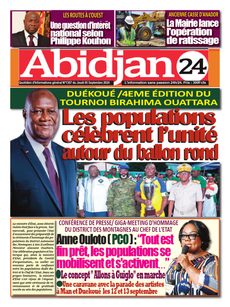Abidjan 24 N°1307 | PDF