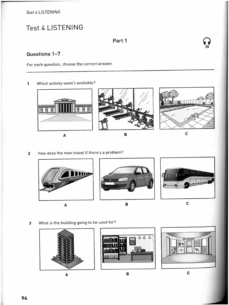 Collins B1 2020 - Listening Test 4 | PDF