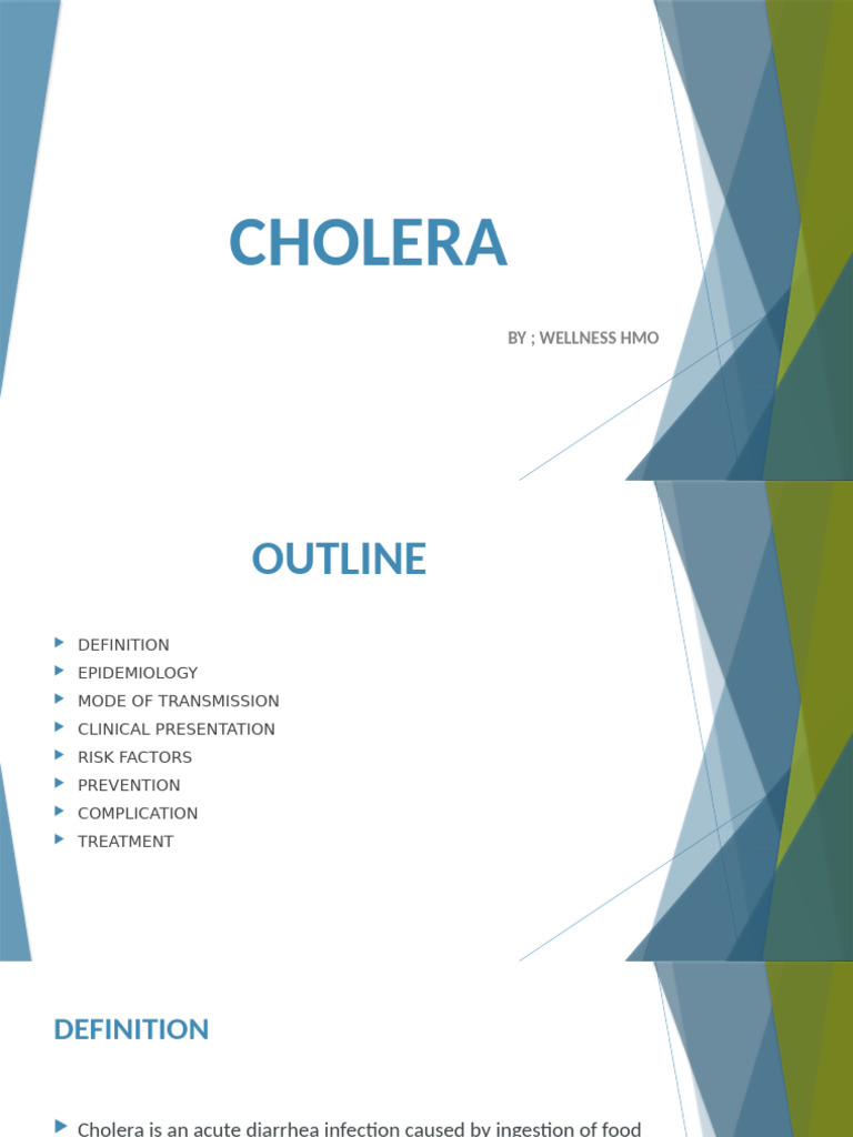 CHOLERA | PDF