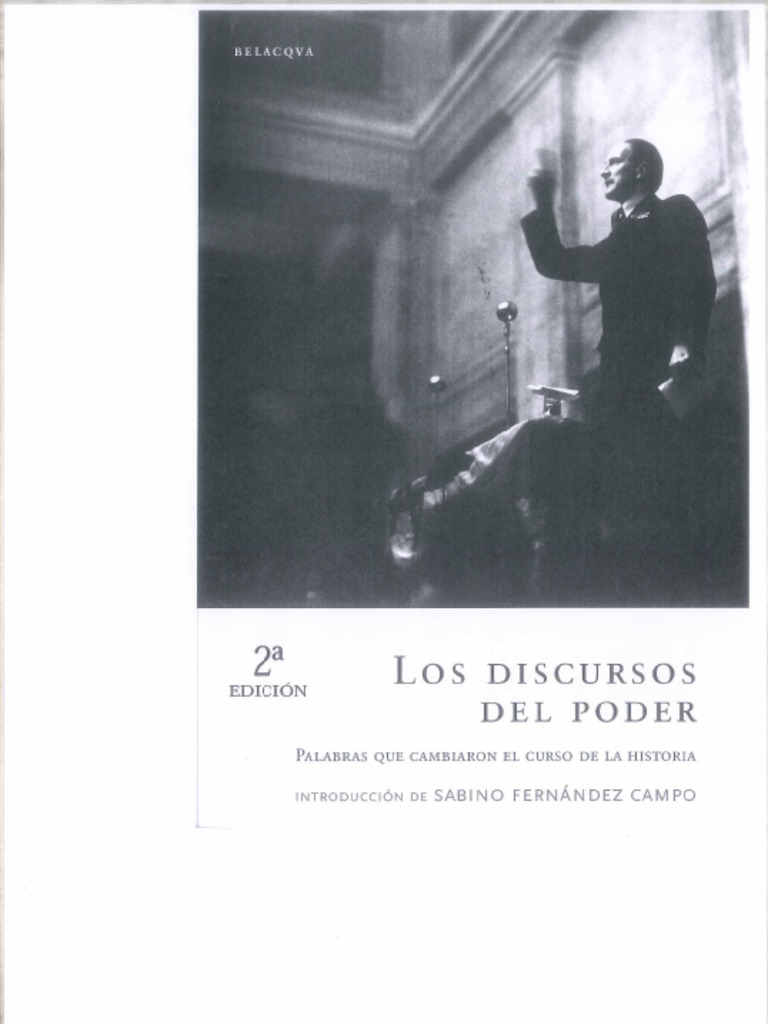 LIBRO Discursos Del Poder | PDF