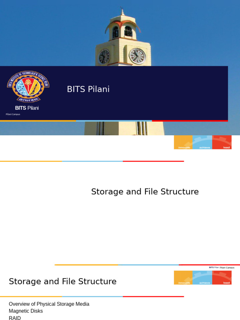 Storage and File Structure | PDF | Computer Data Storage | Database Index