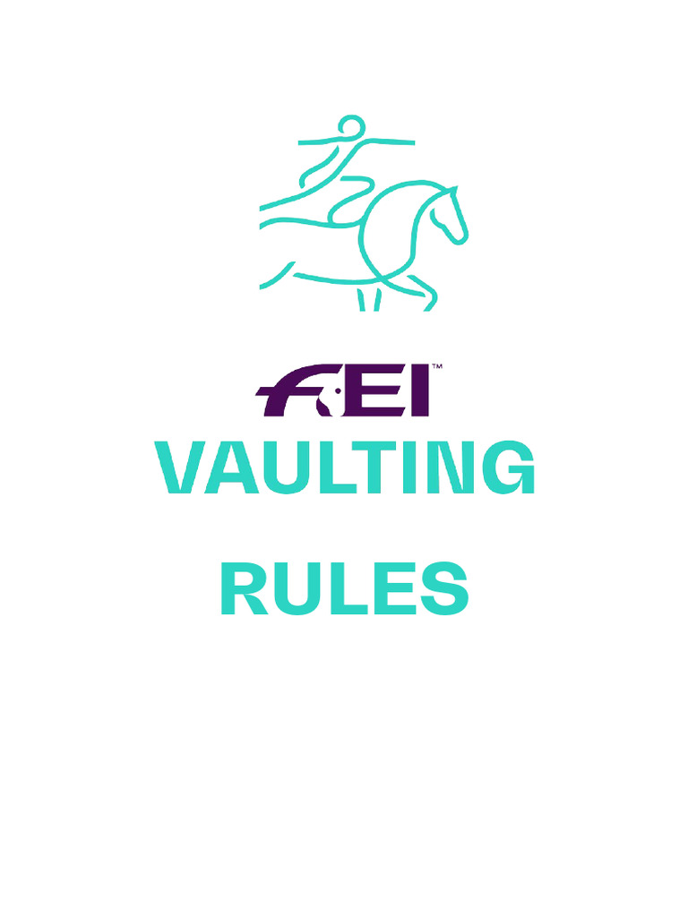 Vaulting Rules FEI | PDF | Horses | Technology & Engineering