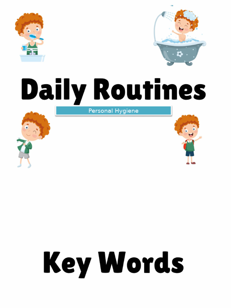 Daily Routines ESL PowerPoint Presentation | PDF | Wellness