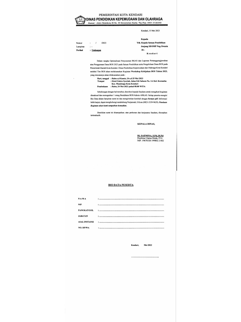 Undangan Workshop Pdf