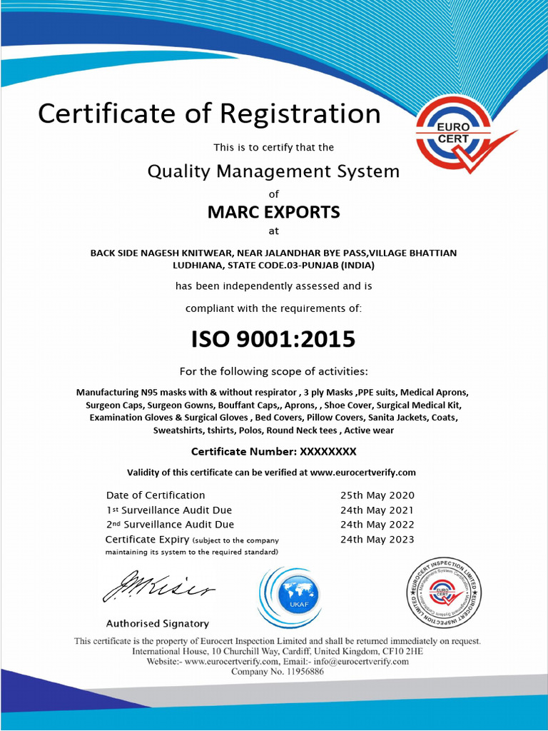 EuroCert ISO 9001 (6) | PDF