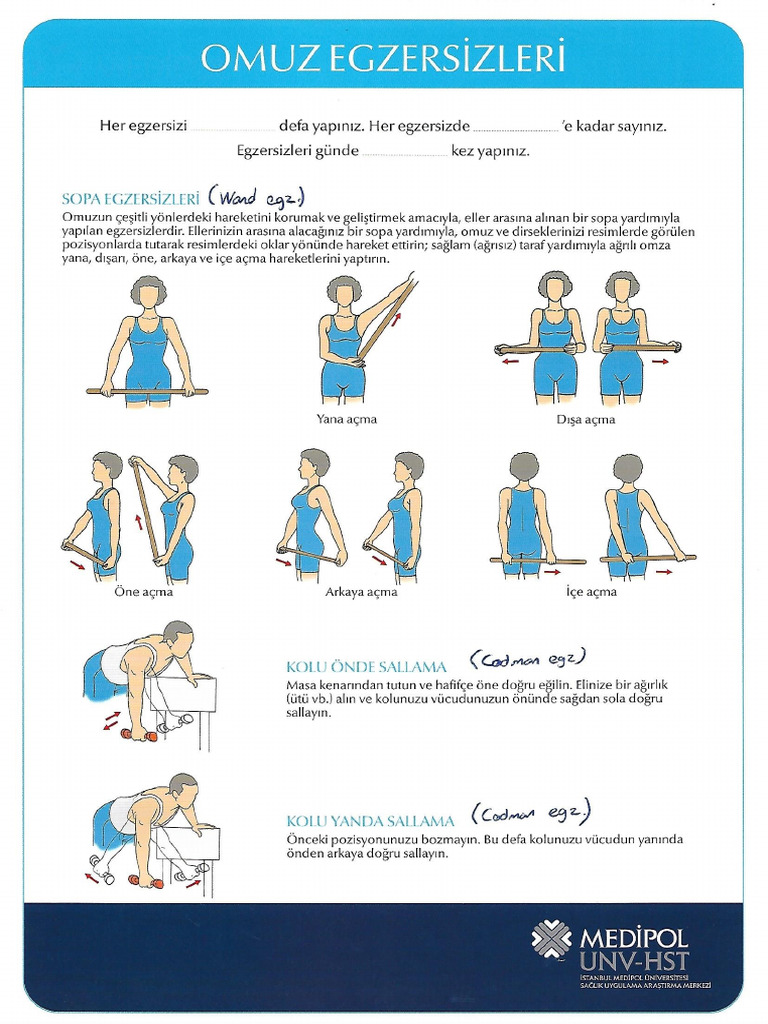 Omuz Egzersizleri | PDF