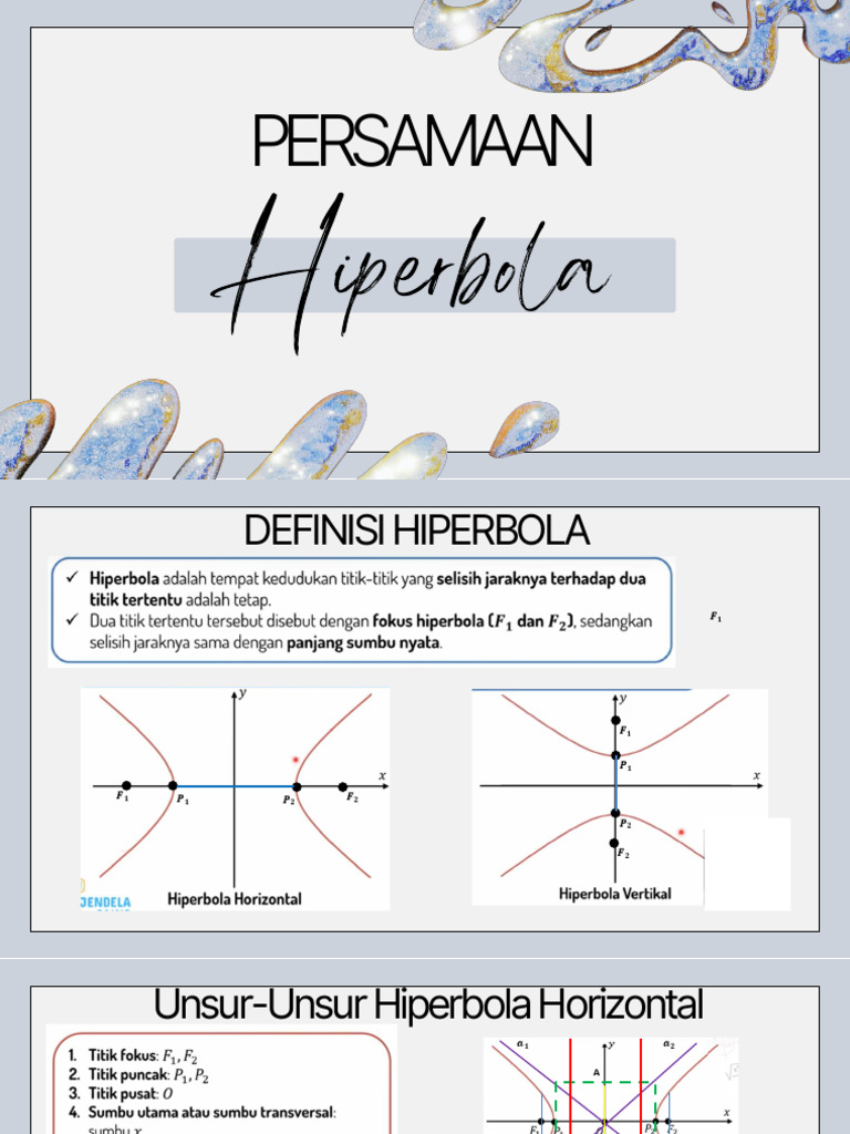 Persamaan Hiperbola | PDF