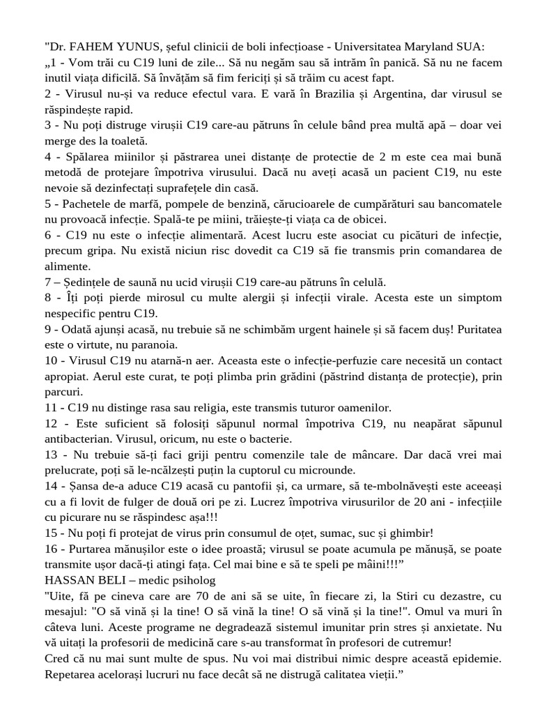 Despre COVID 19 | PDF