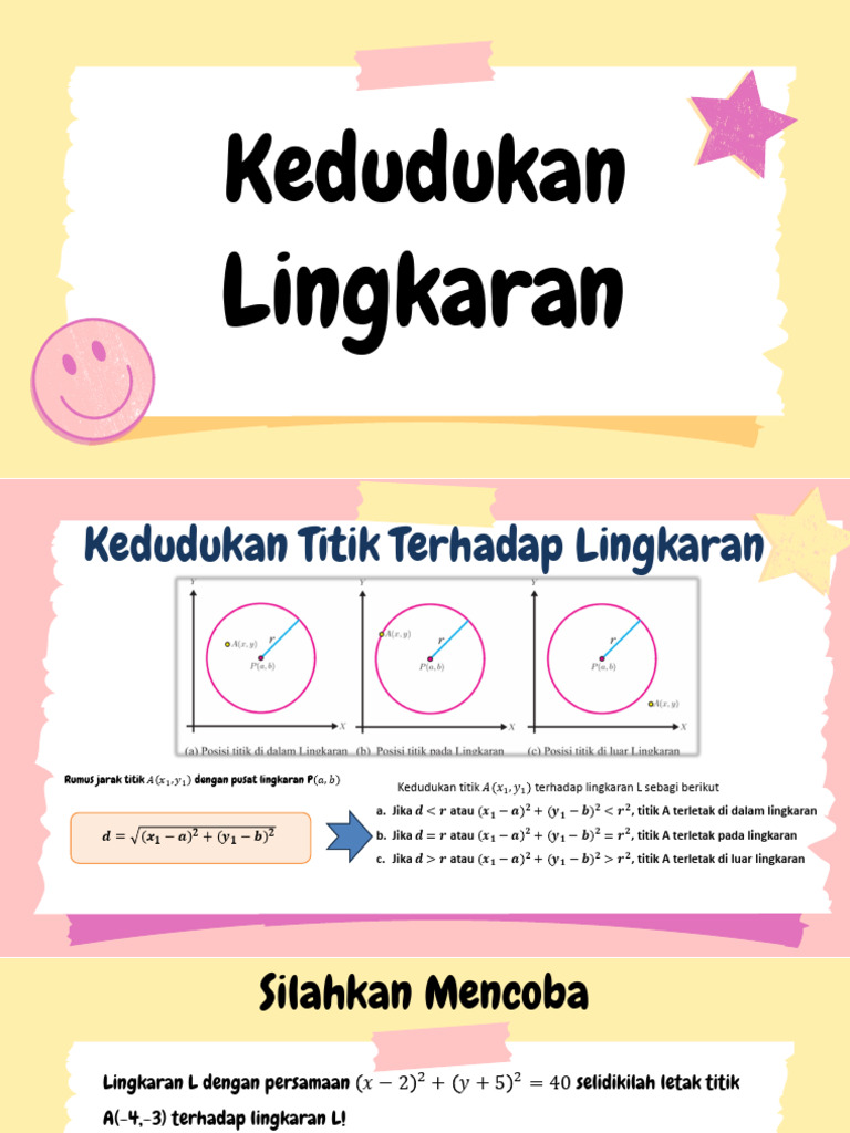 Kedudukan Lingkaran | PDF