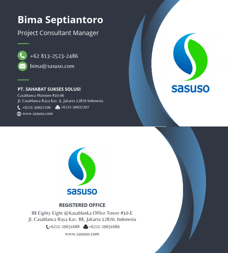 Bima Septiantoro - Business Card | PDF