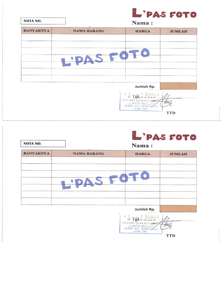 Nota Foto | PDF