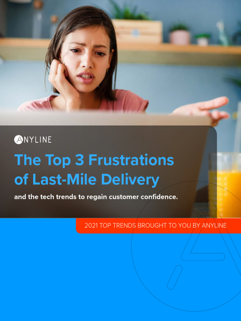 Anyline-Ebook 3 Frustrations Last Mile Delivery | PDF