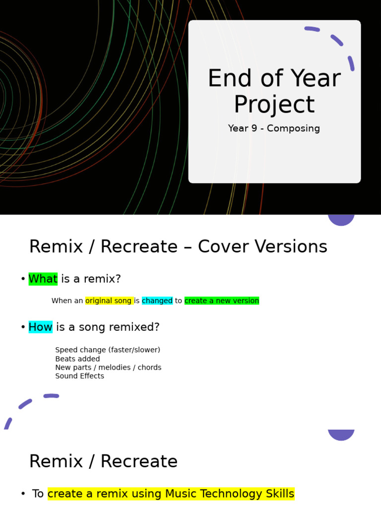 End of Year Project | PDF