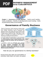 Sample Family Constitution | PDF | Governance | Family