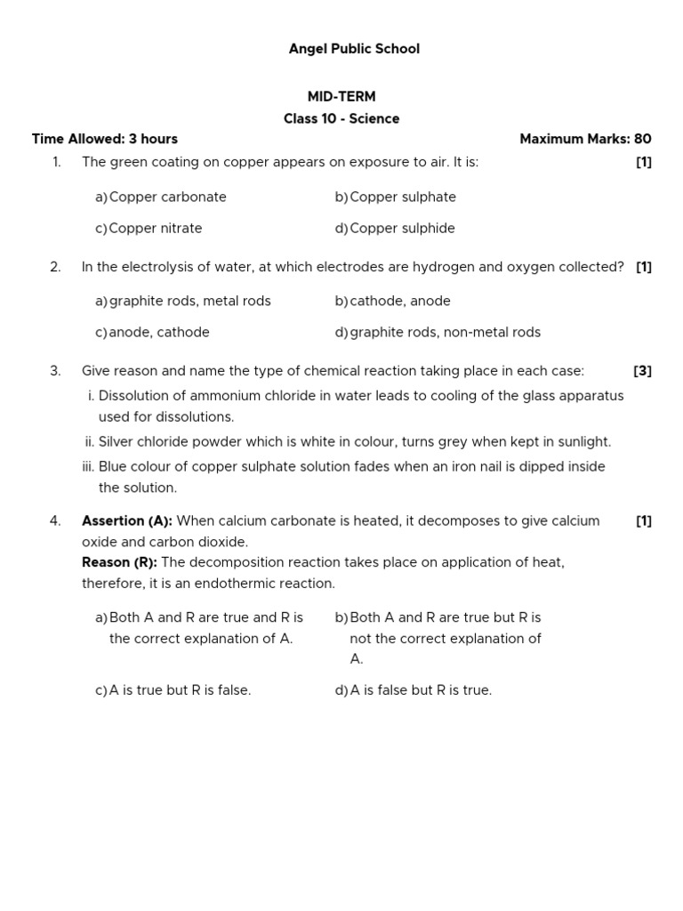 Practice Question | PDF